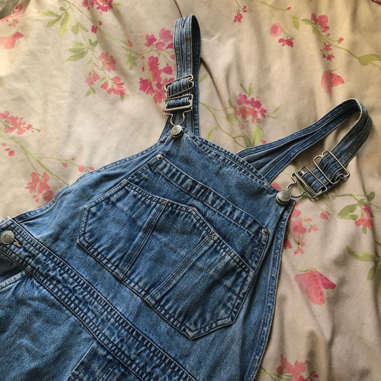 90s GAP VINTAGE DUNGAGREE OVERALLS! 30” waist and... - Depop