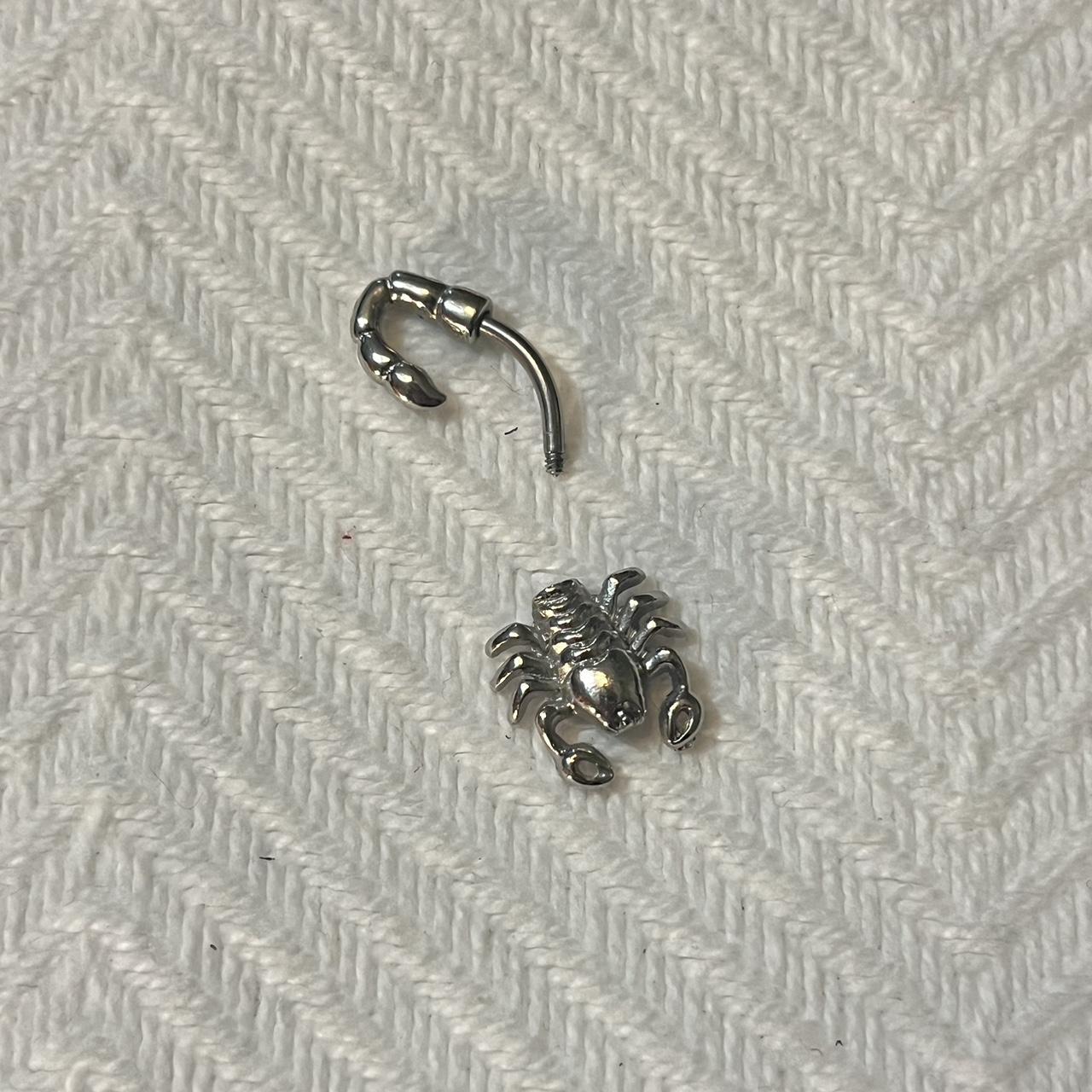Scorpion belly piercing #scorpio #bellypiercing... - Depop