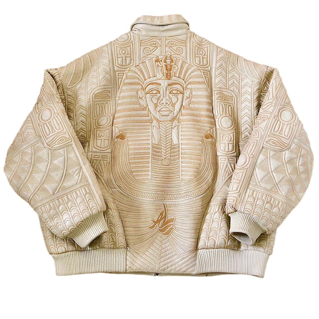 Vintage Al Wissam Pharaoh Jacket Measurements: Pit... - Depop