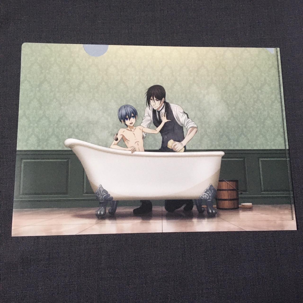 🌸 Ciel Phantomhive & Sebastian Michaelis Bath Clear... - Depop