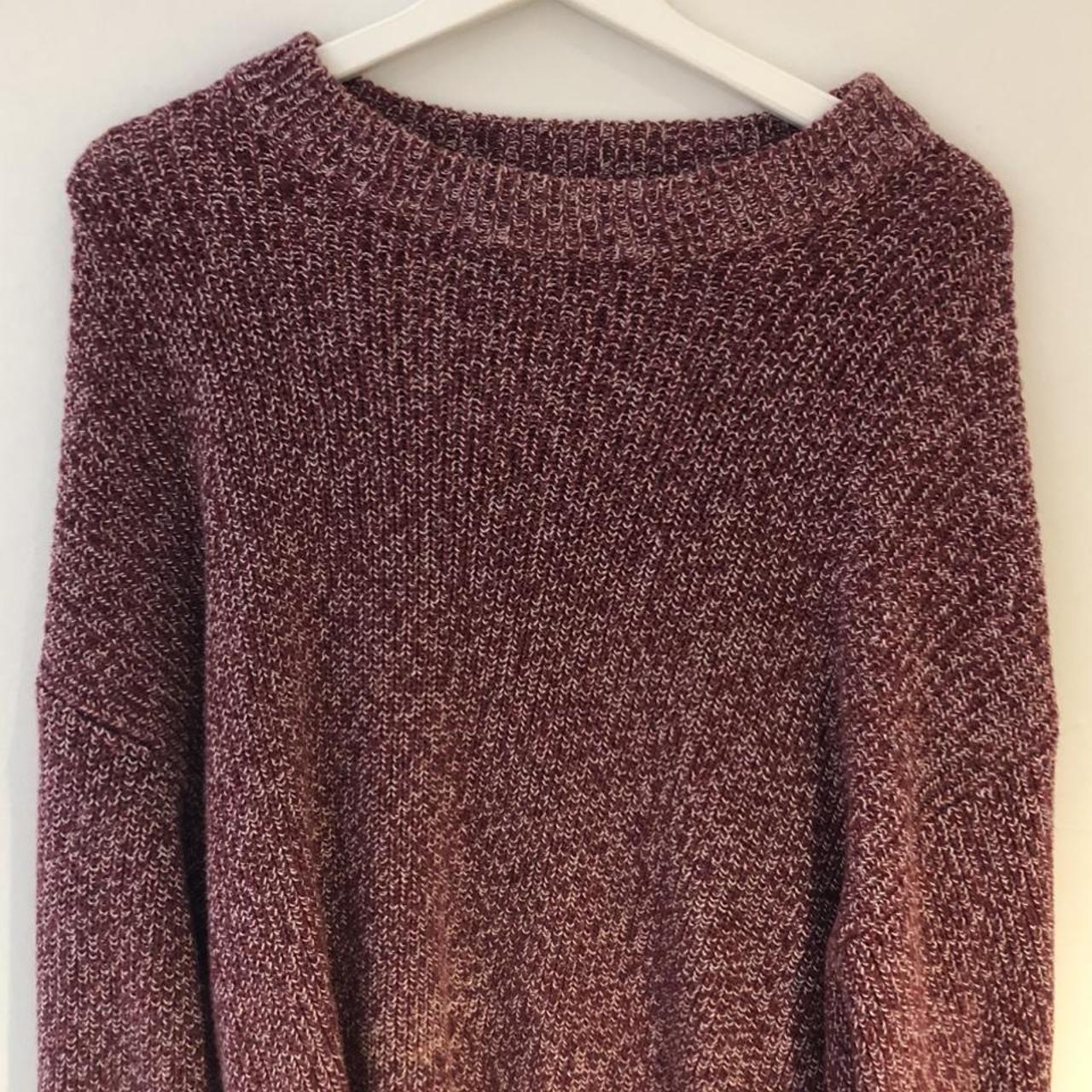 Uniqlo- purple oversized sweater. Size L - Depop