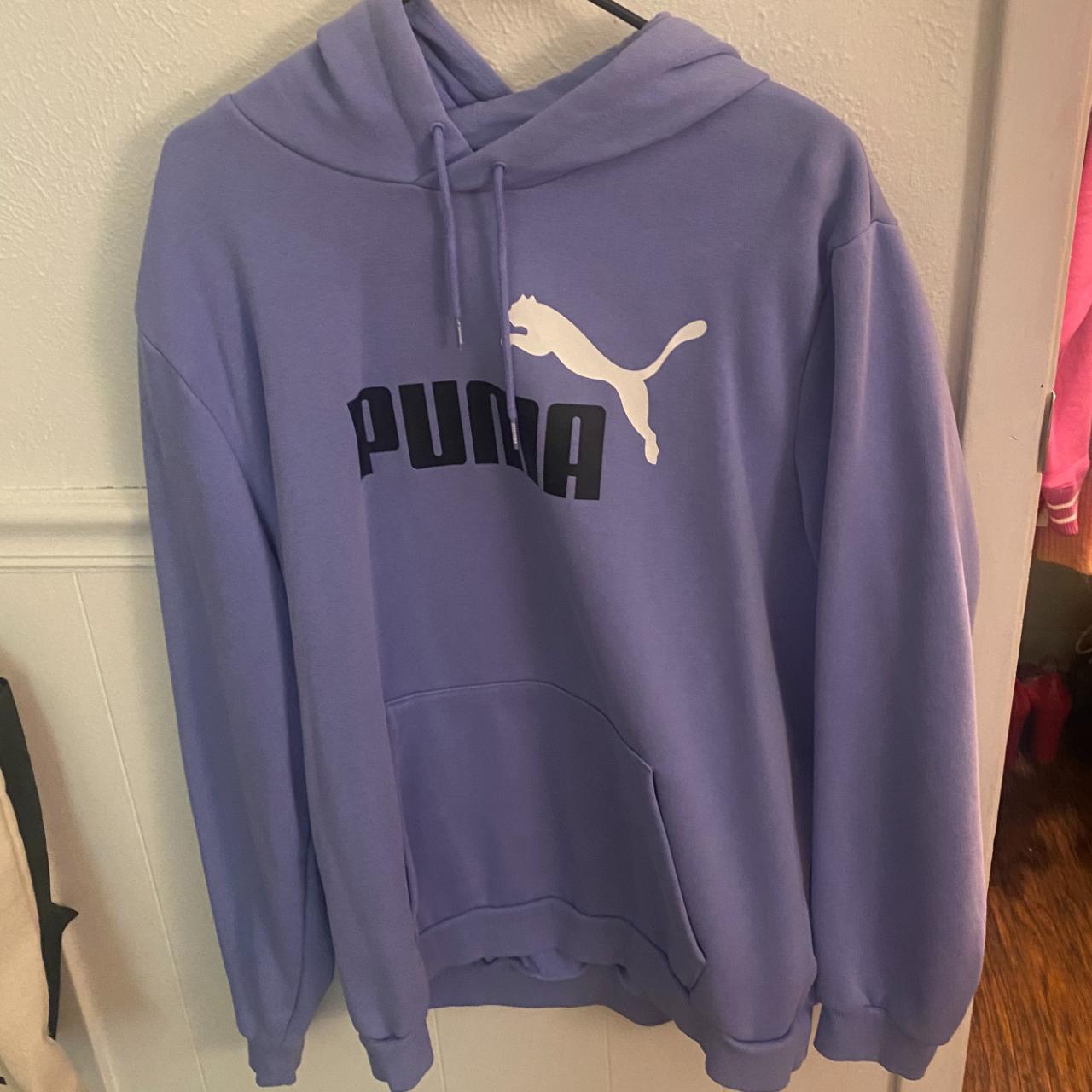 Puma Hoodie #Hoodie #Puma #Purple - Depop