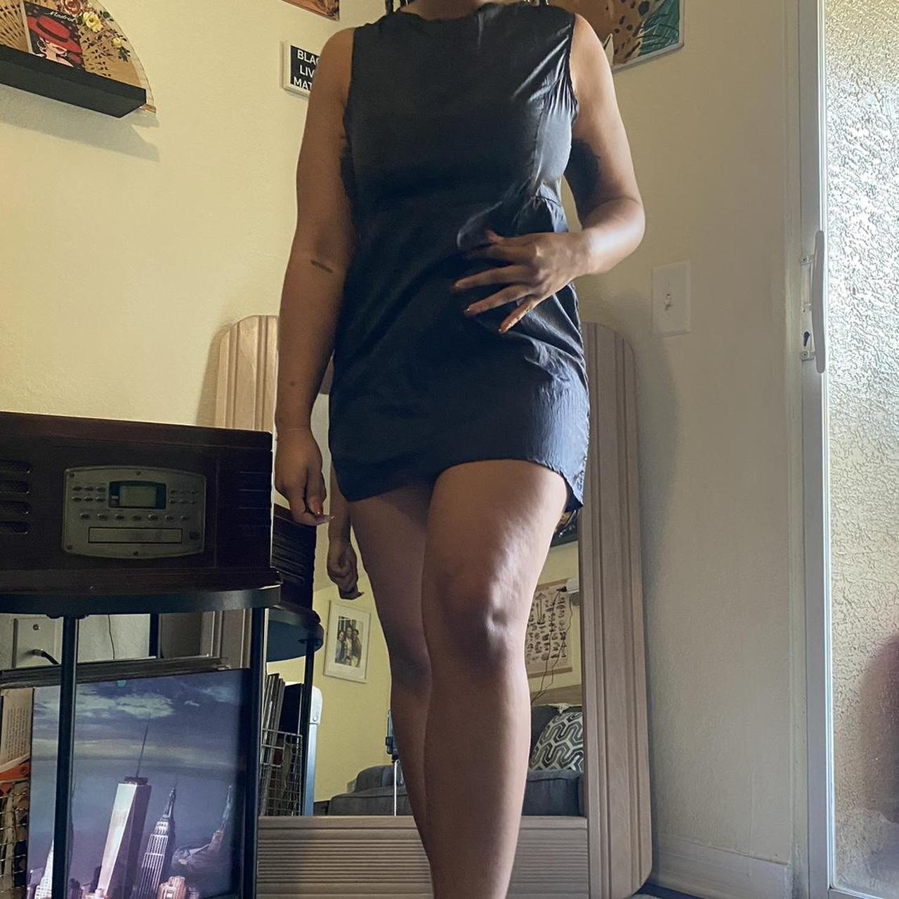 Motel Women's Black Dress | Depop