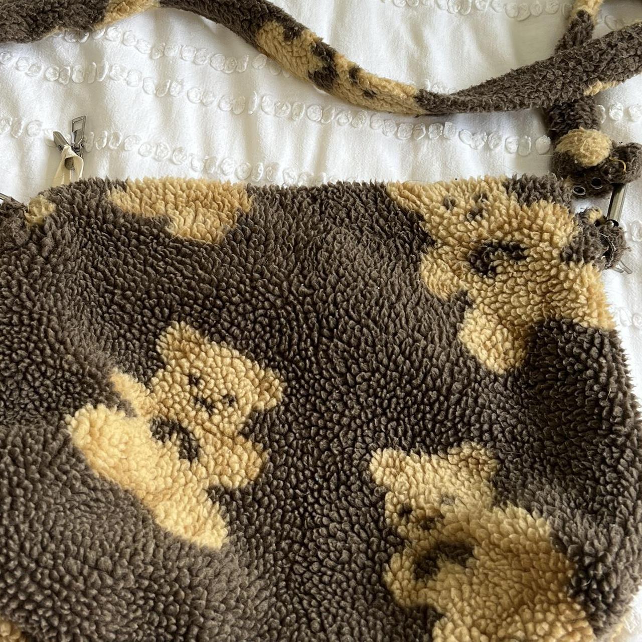 y2k teddy bear fluffy bay 🧸barely used, in great... - Depop