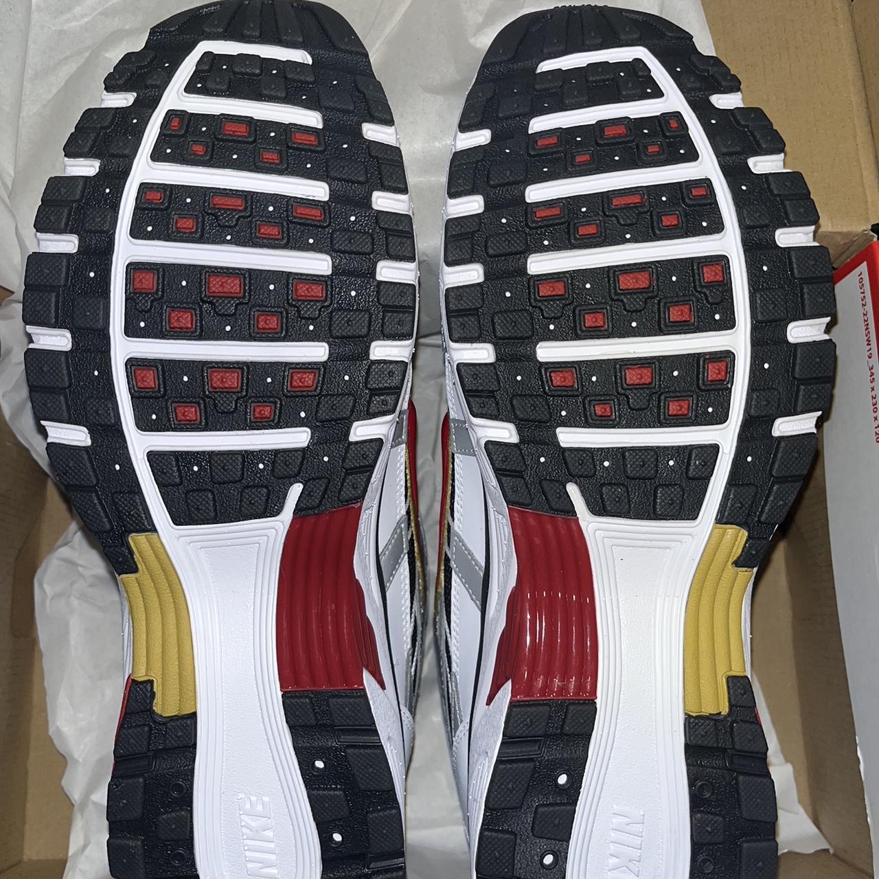 Nike P6000 White/Silver/Red/Gold BRAND NEW UK 10.5 - Depop