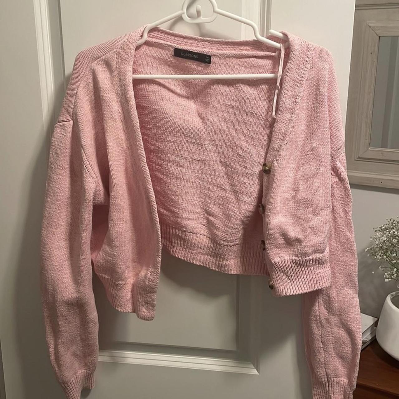 Glassons Women's Pink Jumper | Depop