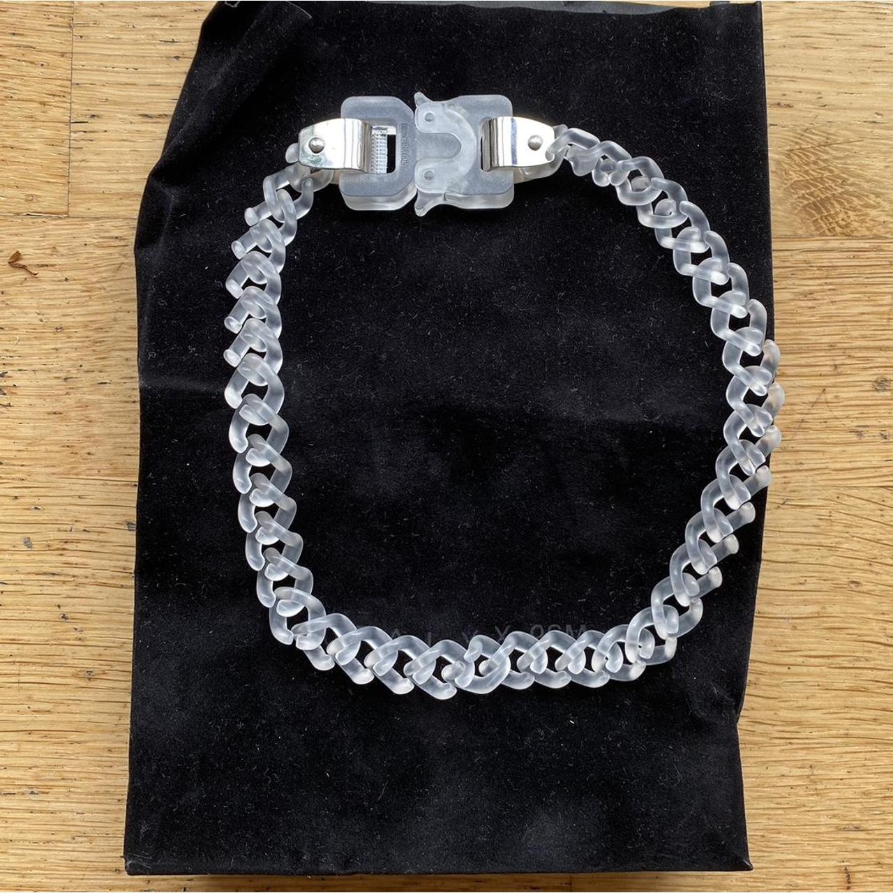 Transparent 1017 ALYX 9SM Transparent Chain Necklace... - Depop