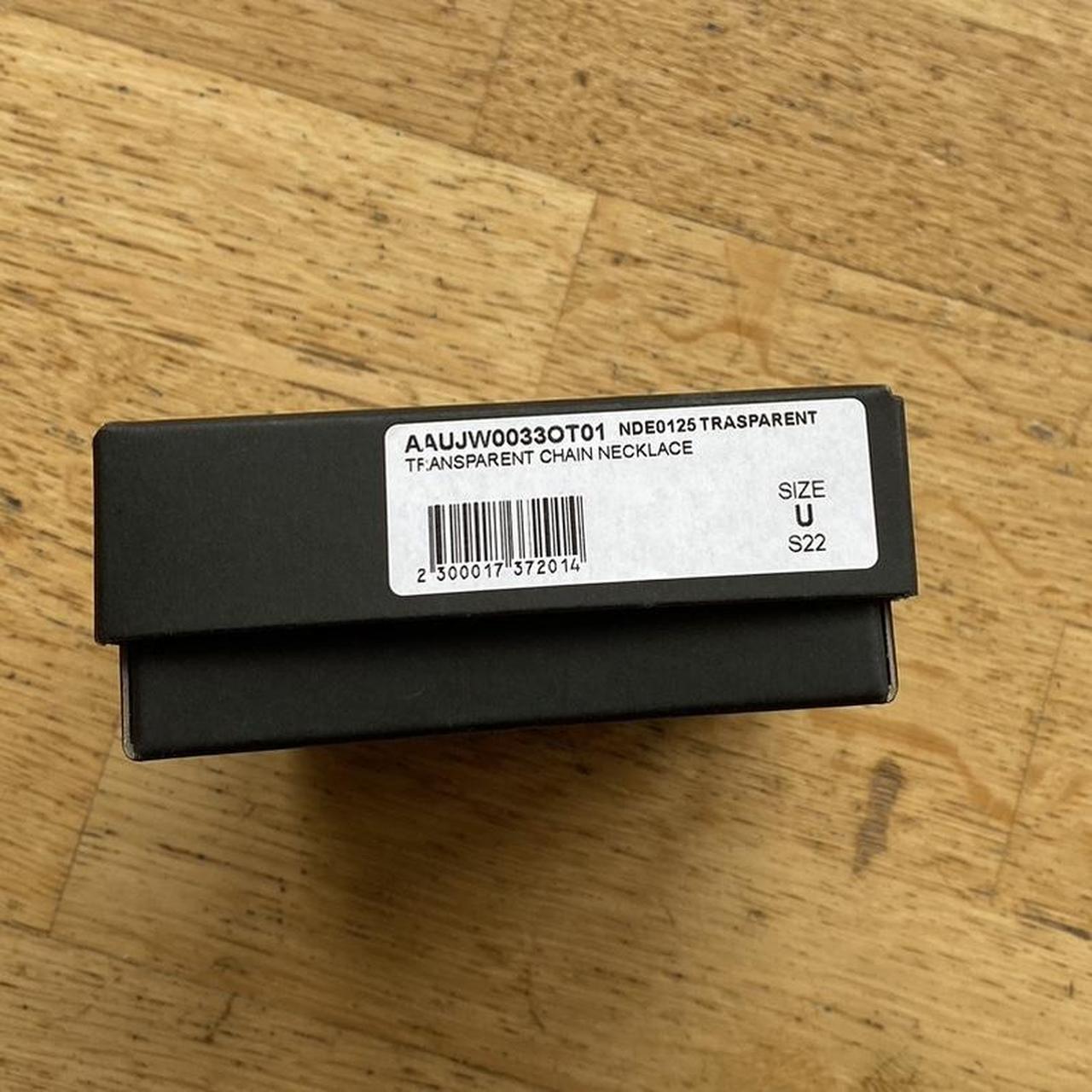 Transparent 1017 ALYX 9SM Transparent Chain Necklace... - Depop