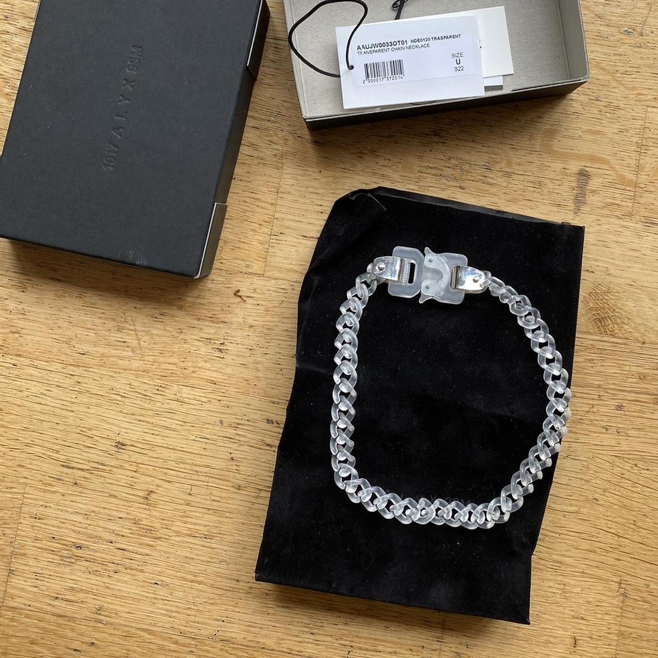 Transparent 1017 ALYX 9SM Transparent Chain Necklace... - Depop