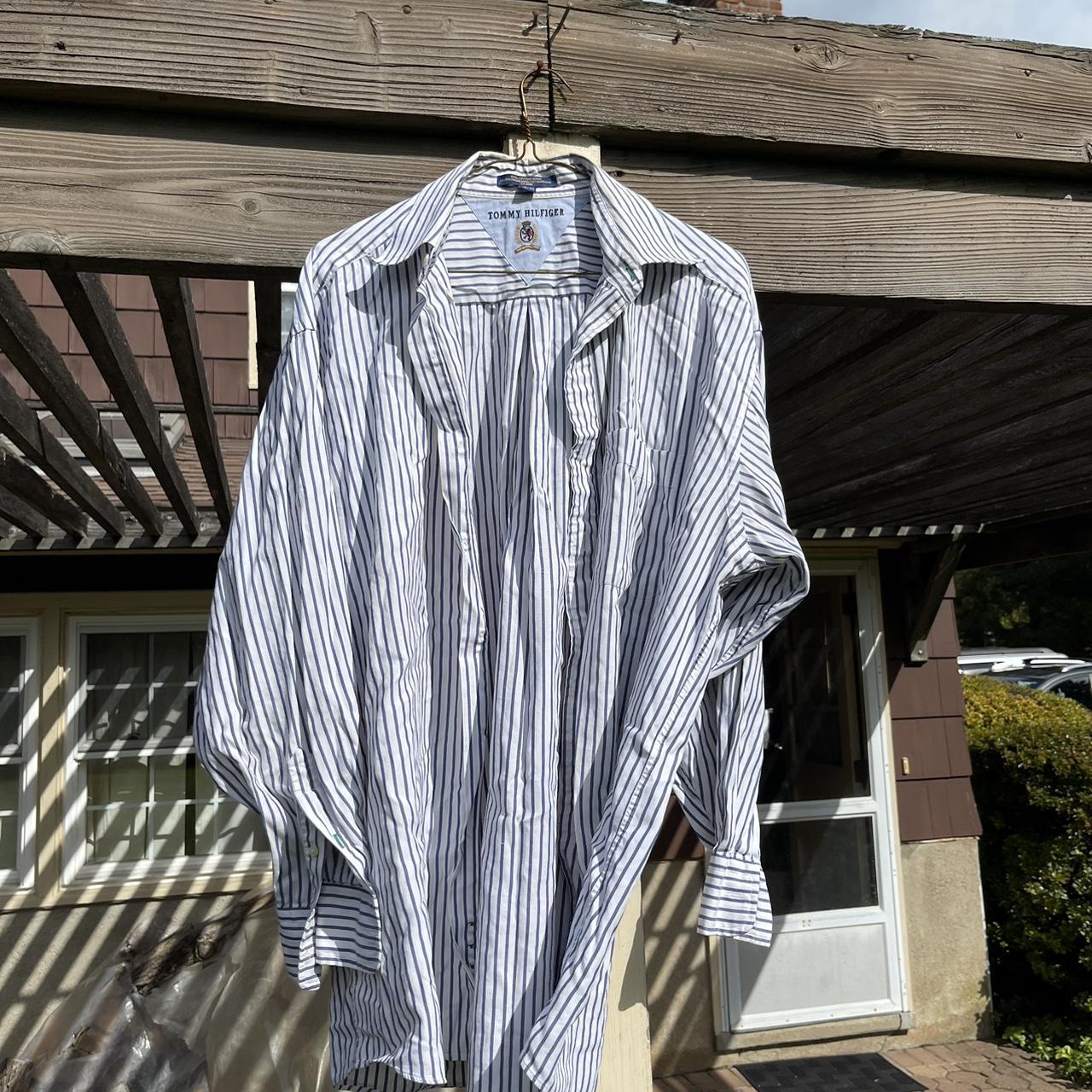 Tommy Hilfiger oversize women’s button down.... - Depop