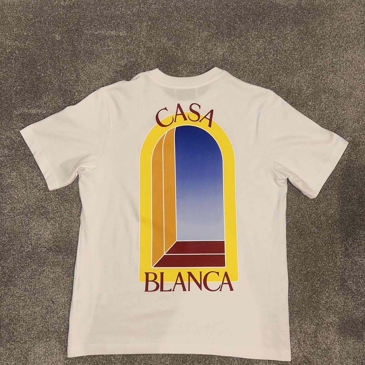 Casa Blanca Tshirt Worn once Size M White... - Depop