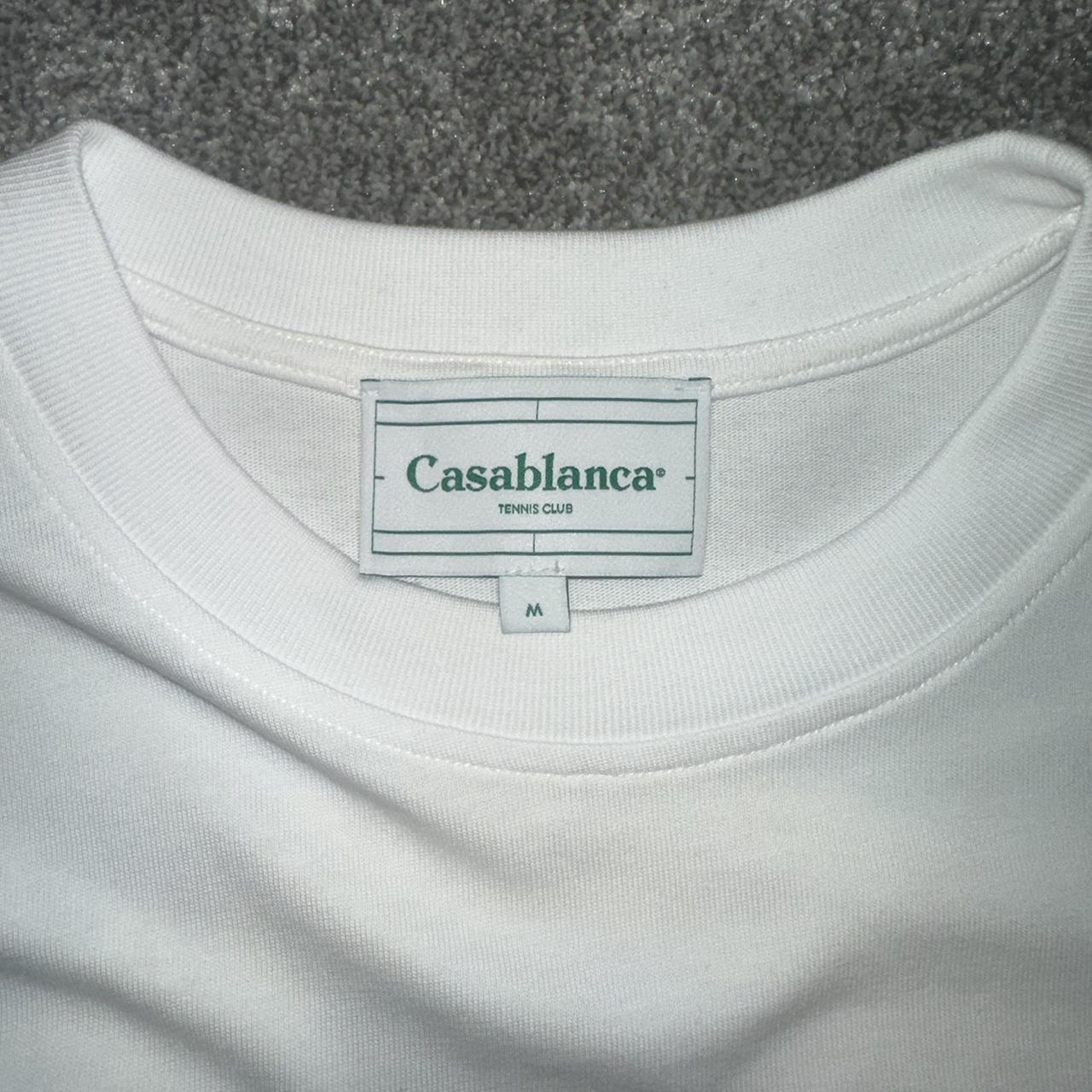 Casa Blanca Tshirt Worn once Size M White... - Depop