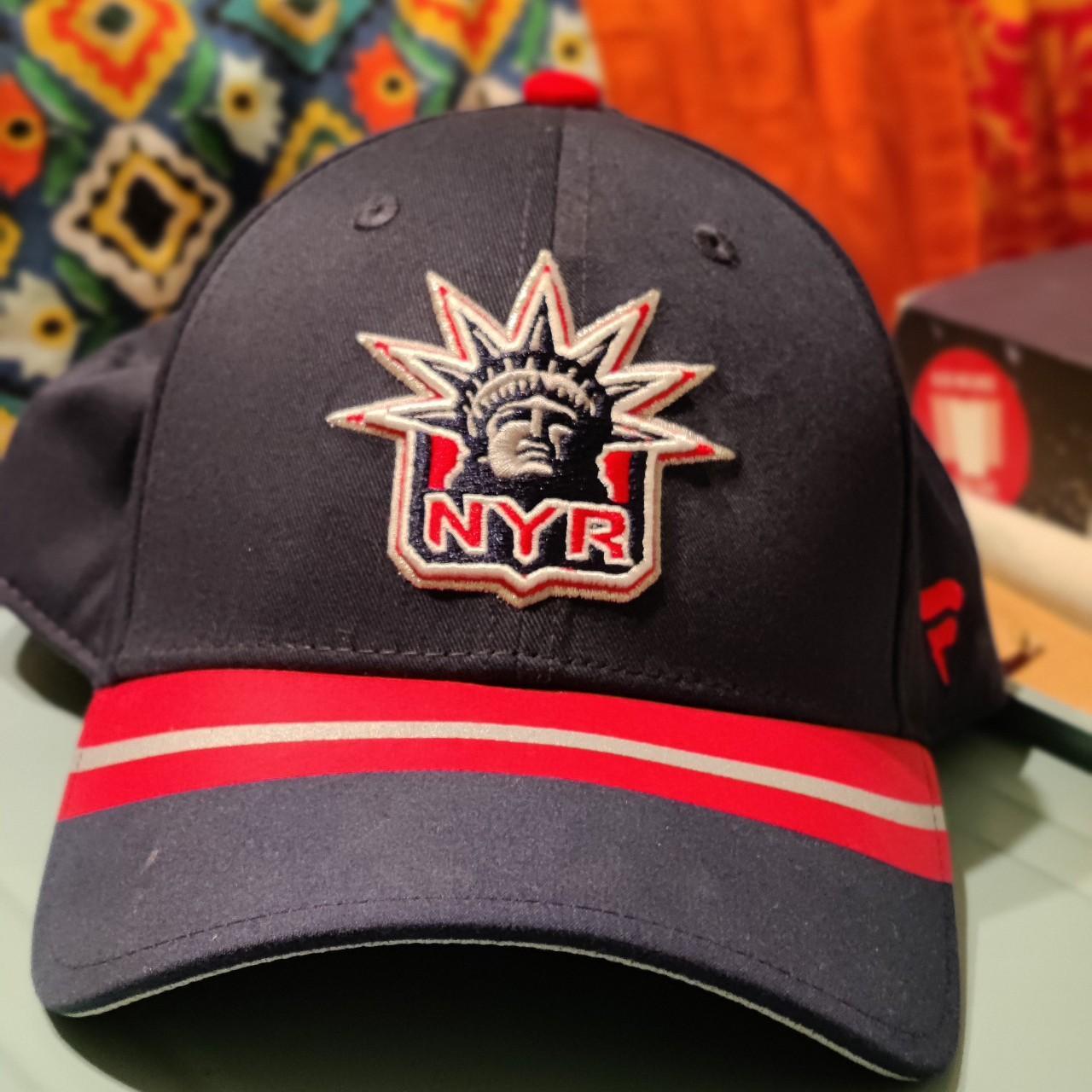 New York Rangers Reverse Retro 1.0 strap back hat.... - Depop