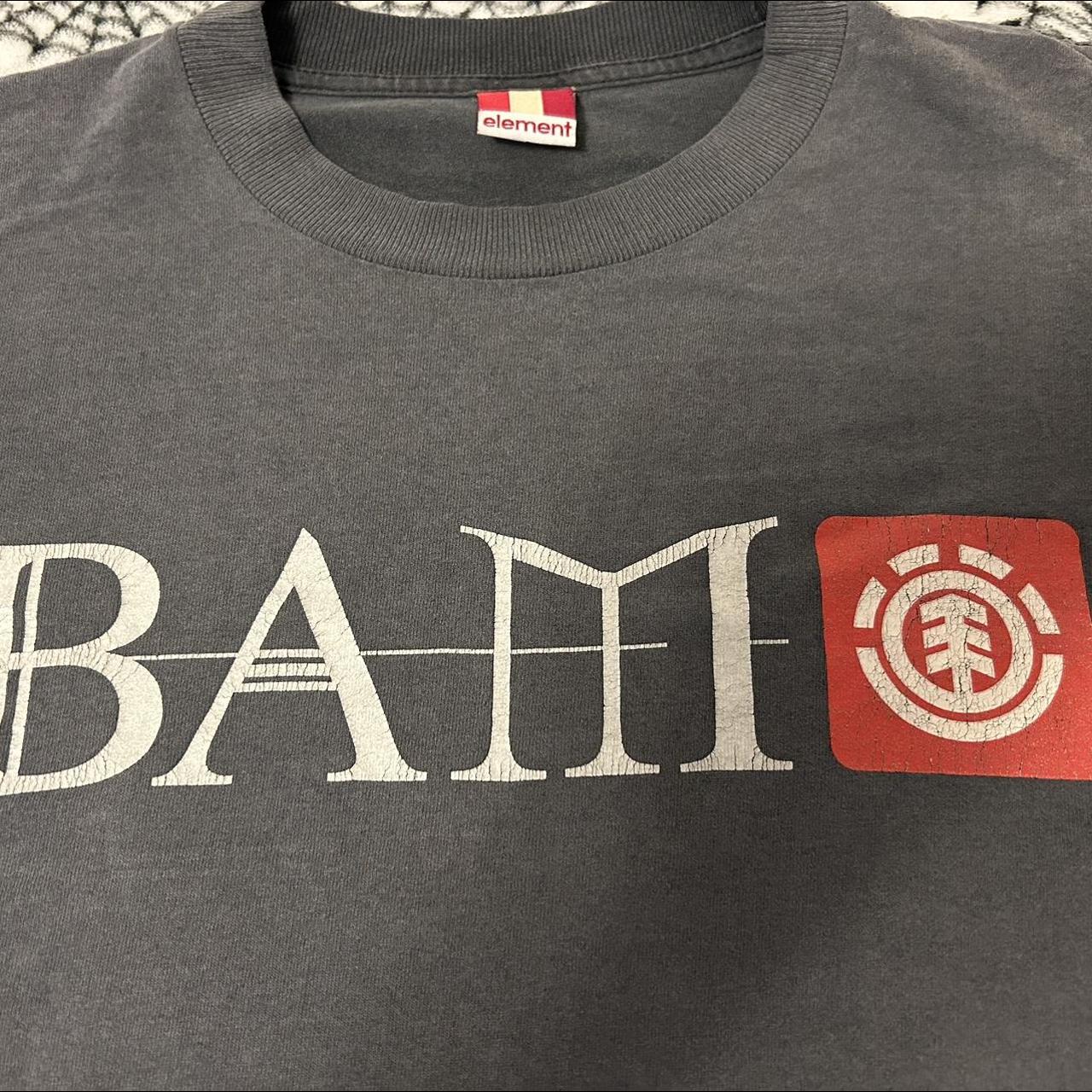 Element Men's Black and Grey T-shirt | Depop