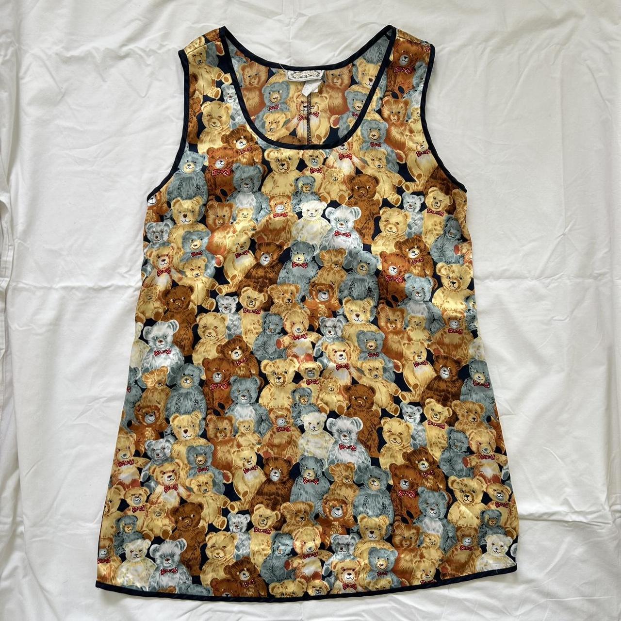 Vintage Teddy Mini Nightie. Size small. Brand is... - Depop