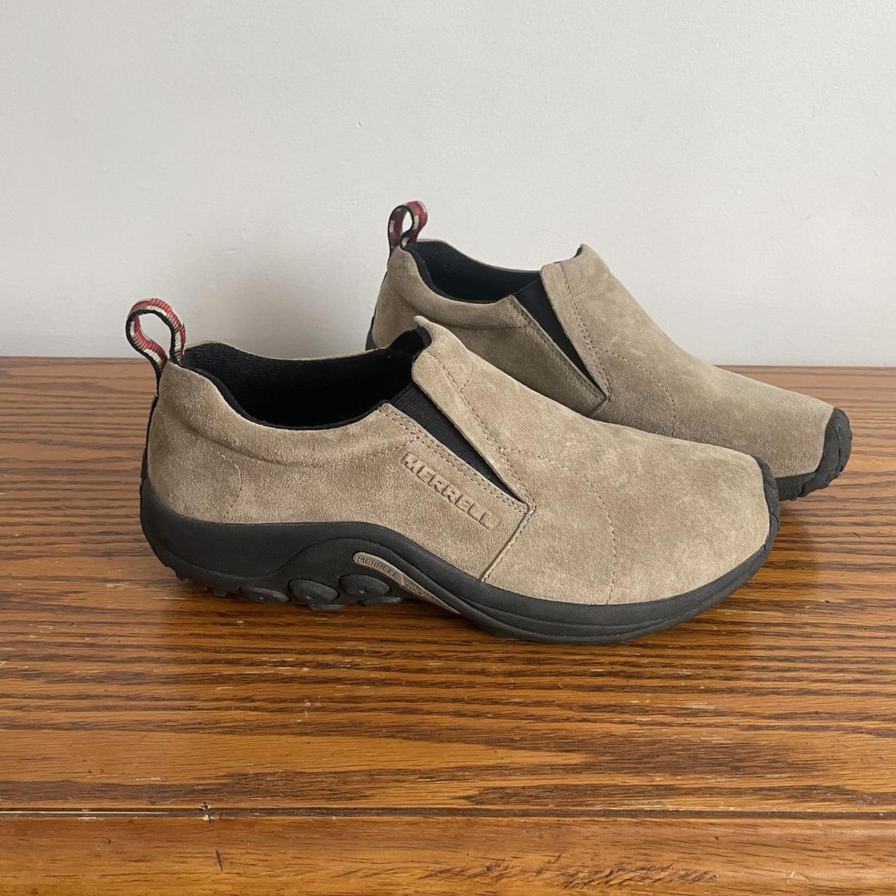 Merrell Jungle Moc taupe Slip On Clogs - mens... - Depop