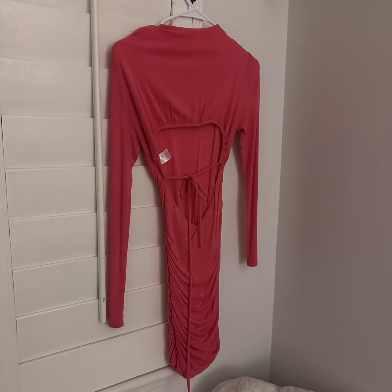 Pink Naked Wardrobe Dress Open Back From Nordstrom Depop