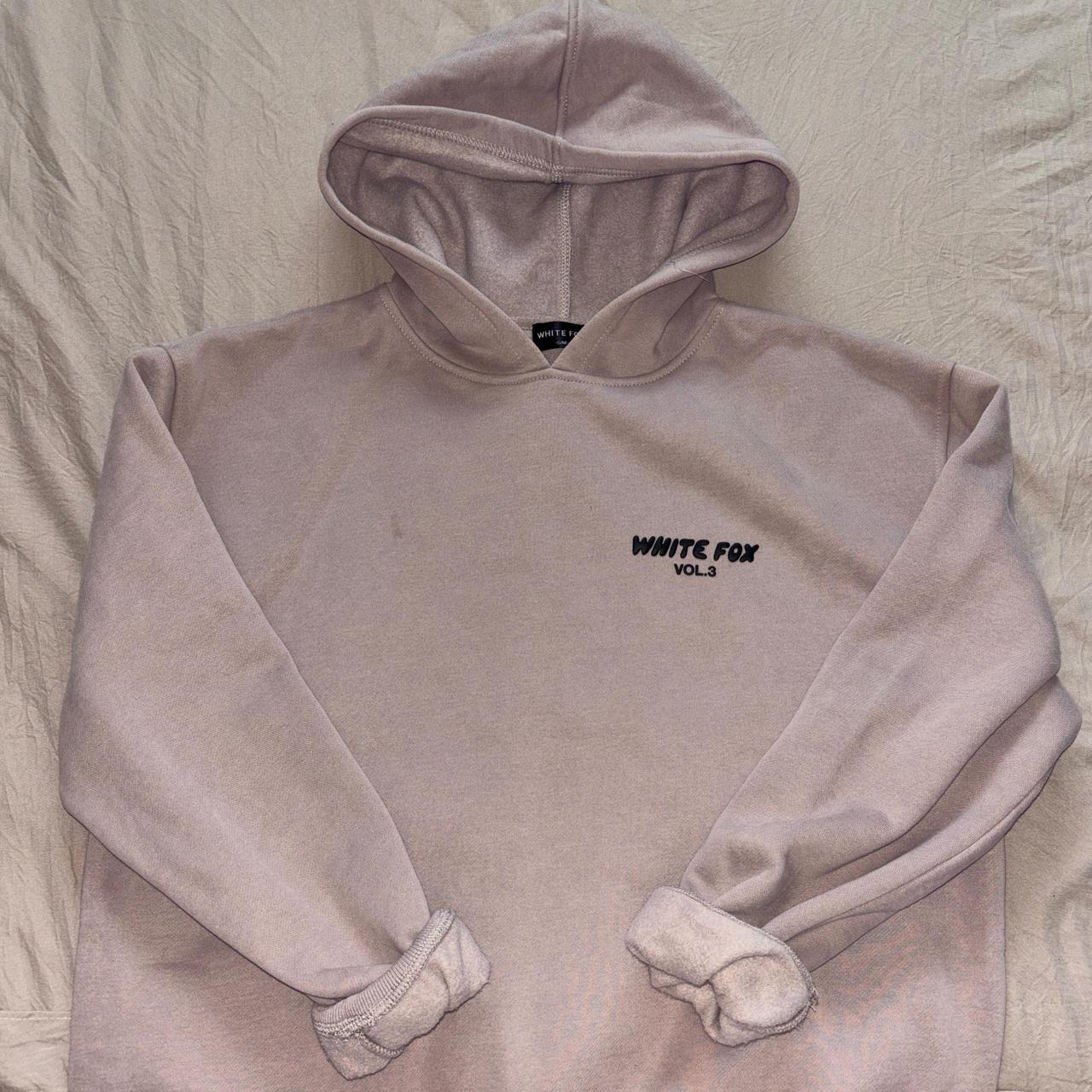 White Fox Vol. 3 hoodie in pink/brown and black... - Depop
