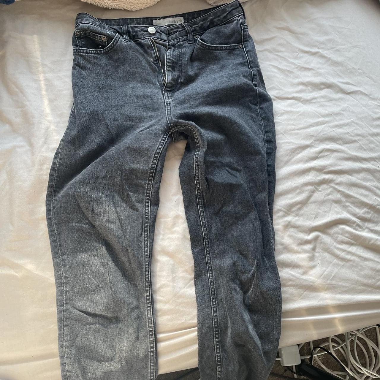 Topshop Women's Black Jeans | Depop