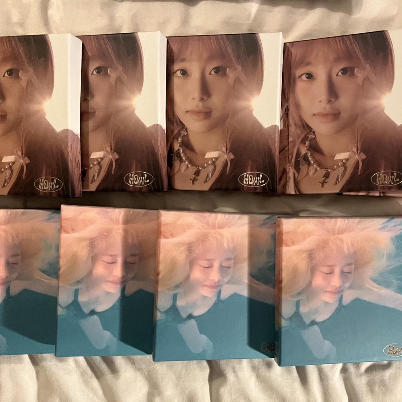 CHUU Howl albums (no photocards) each have a sticker... - Depop
