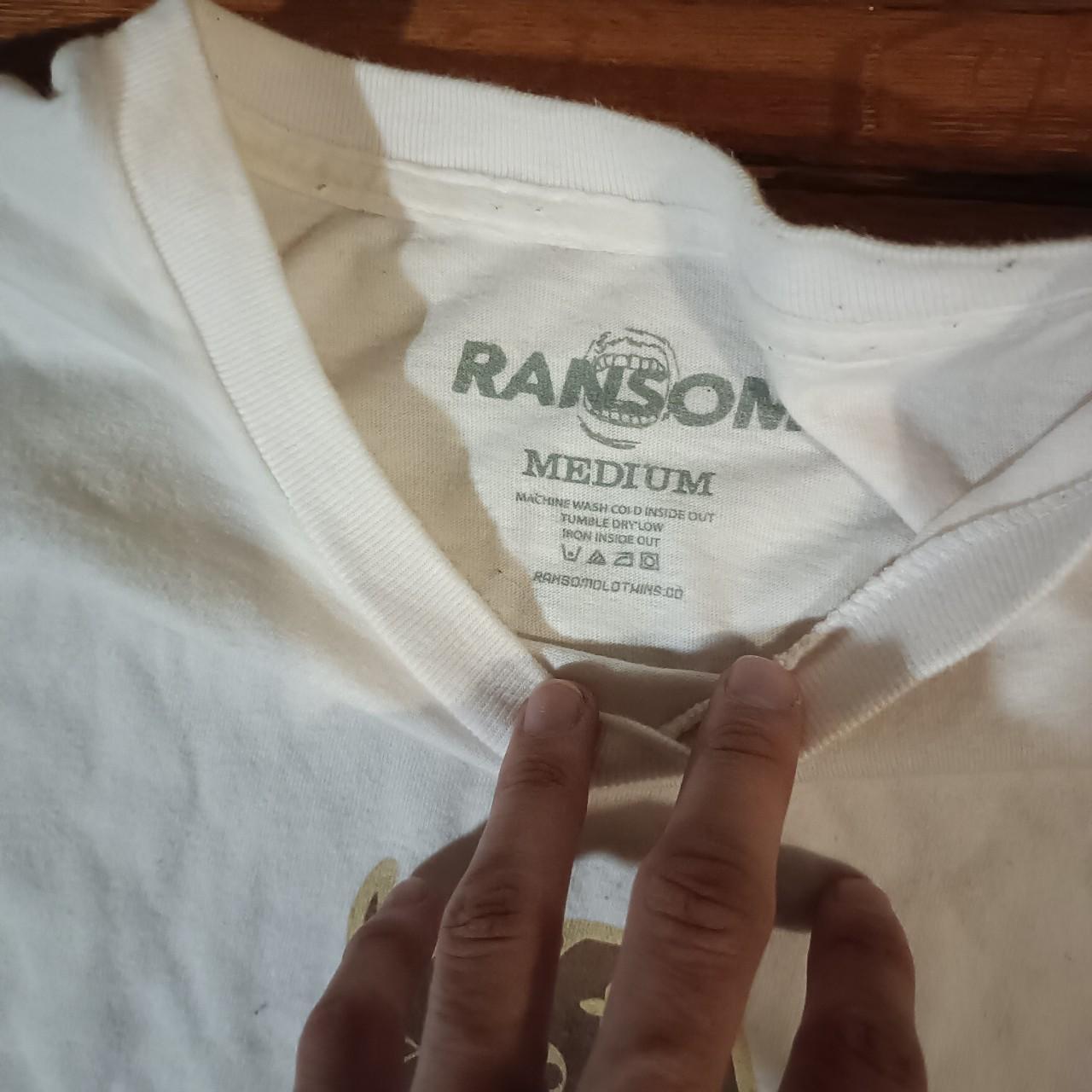 Ransom clothing co Louis Vuitton devil tee size... - Depop