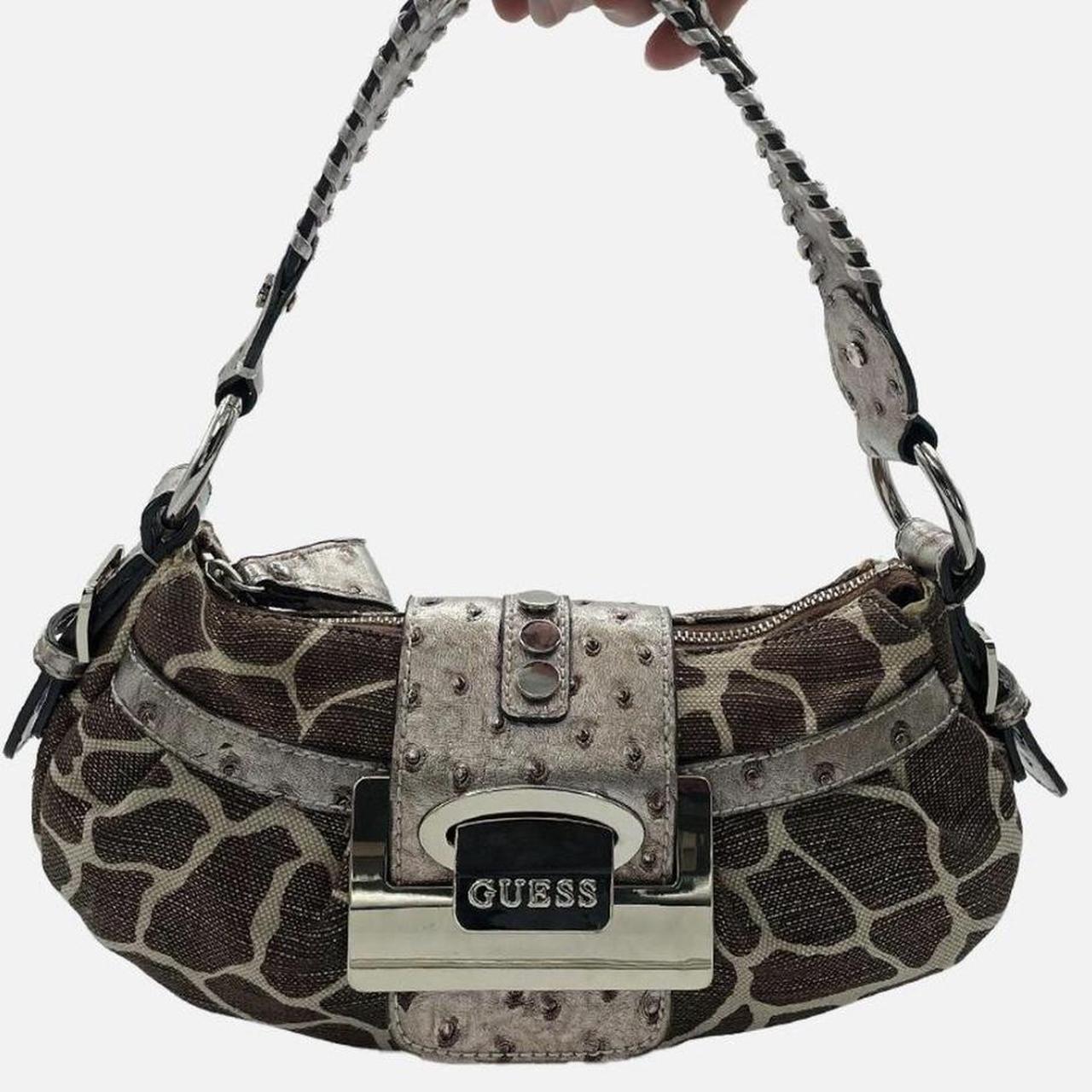 Guess giraffe bag deadstock!! Super cute shoulder... - Depop