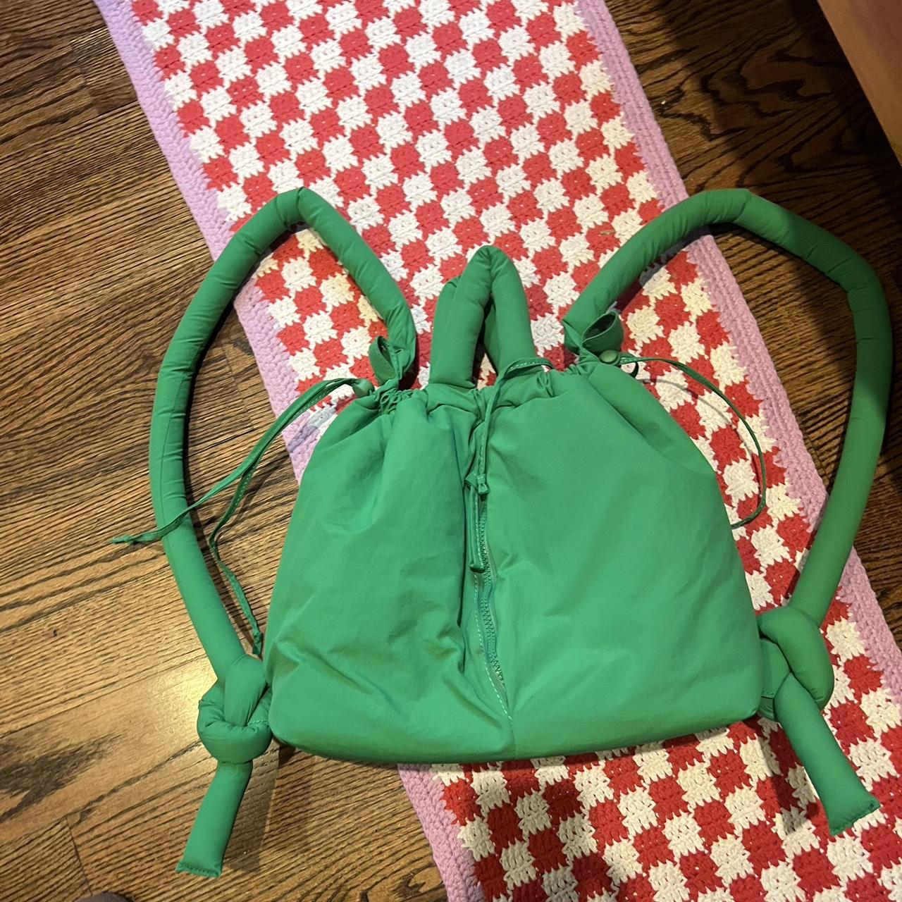 Green Olend Ona Soft Bag Straps can be moved around... - Depop