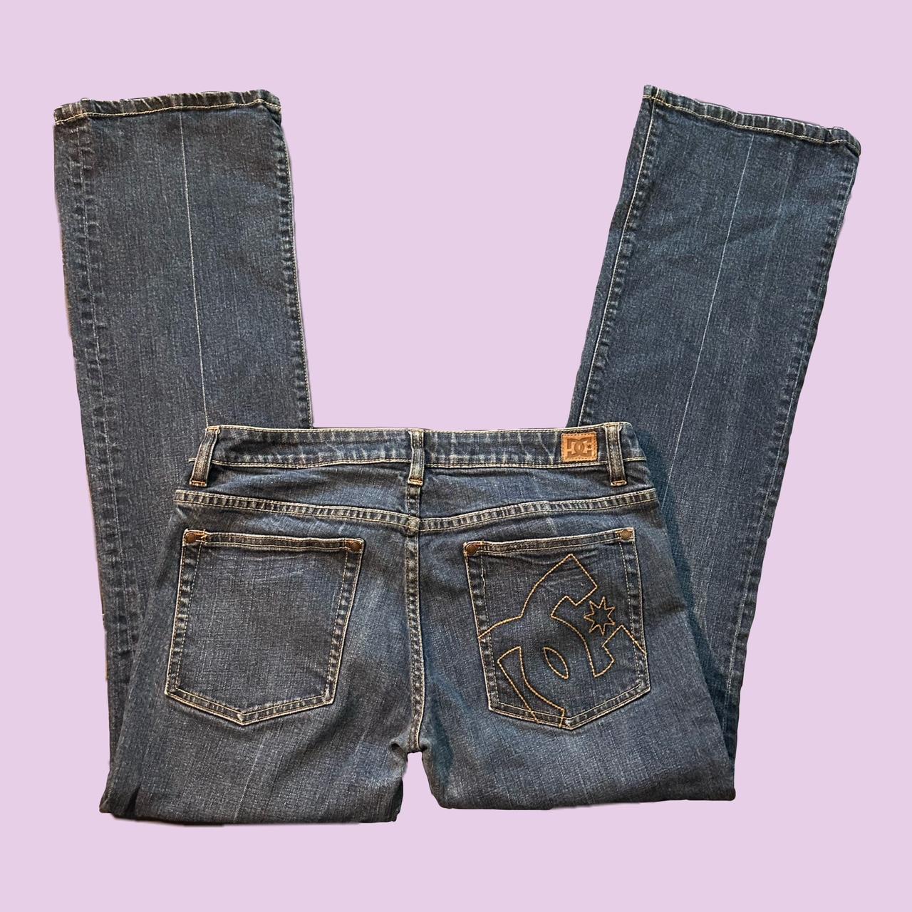 DC Shoes Women's Navy Jeans | Depop