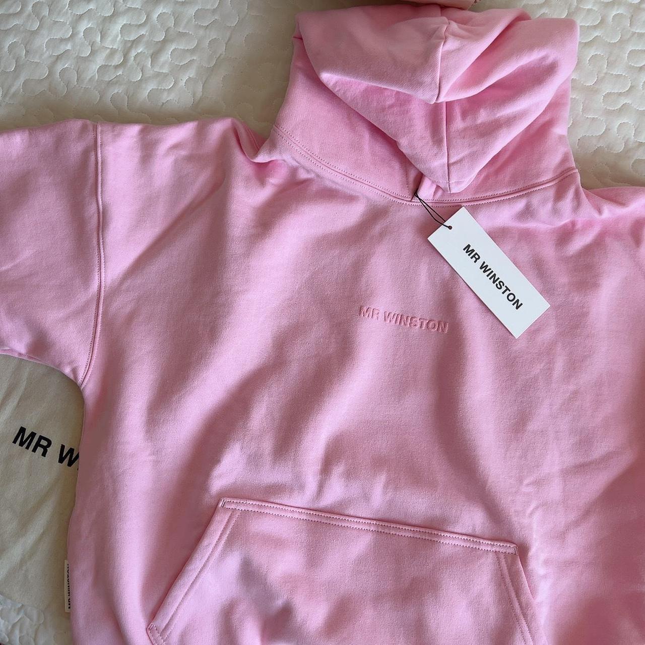 Mr Winston Limited Edition Baby Pink Puff Hoodie 🤍... - Depop