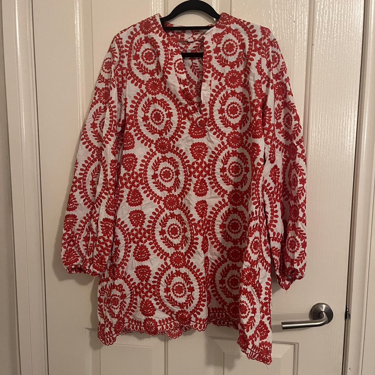 Multi-Pattern Dress - Excellent Condition - Depop