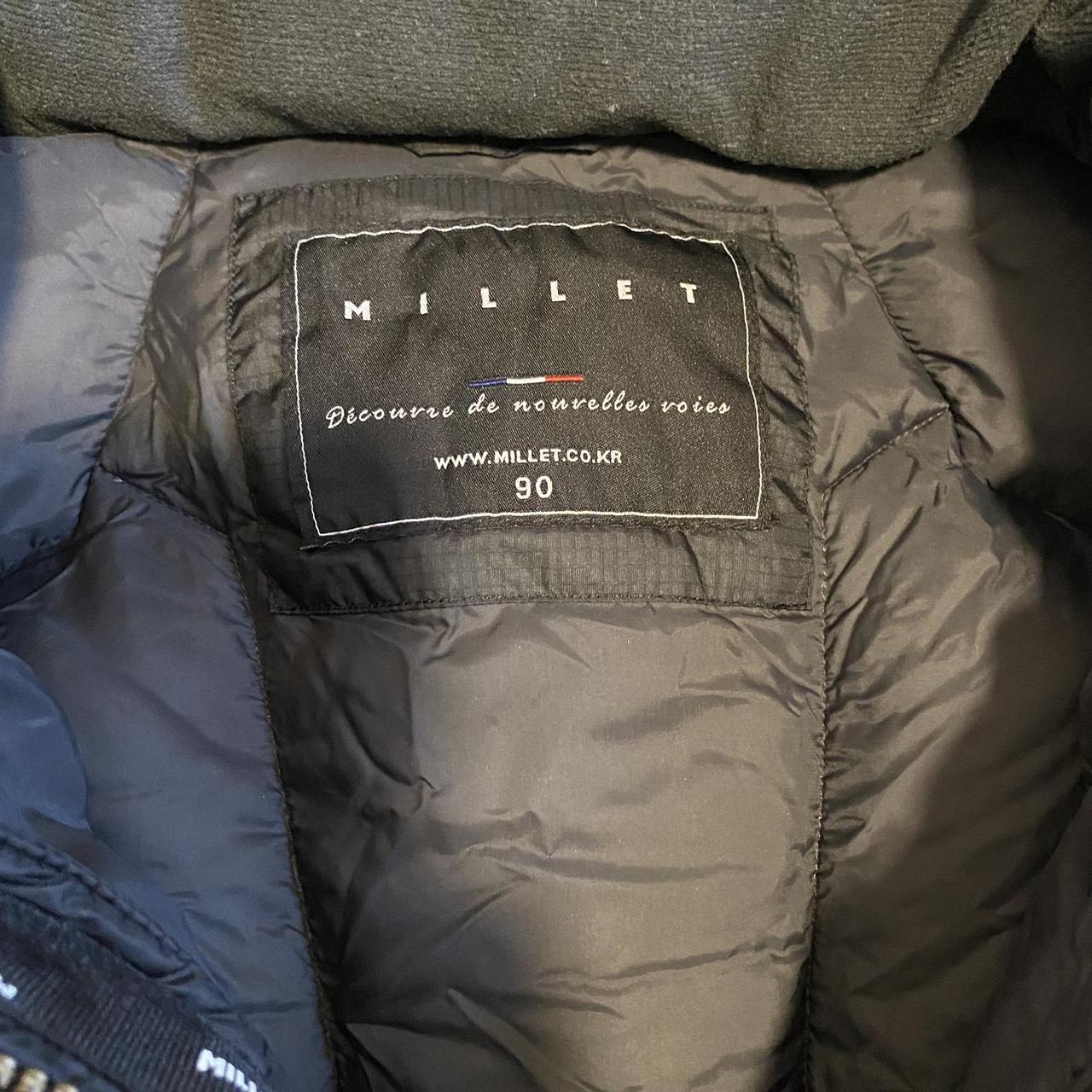 Black Millet Puffer Jacket Super puffy down, loads... - Depop