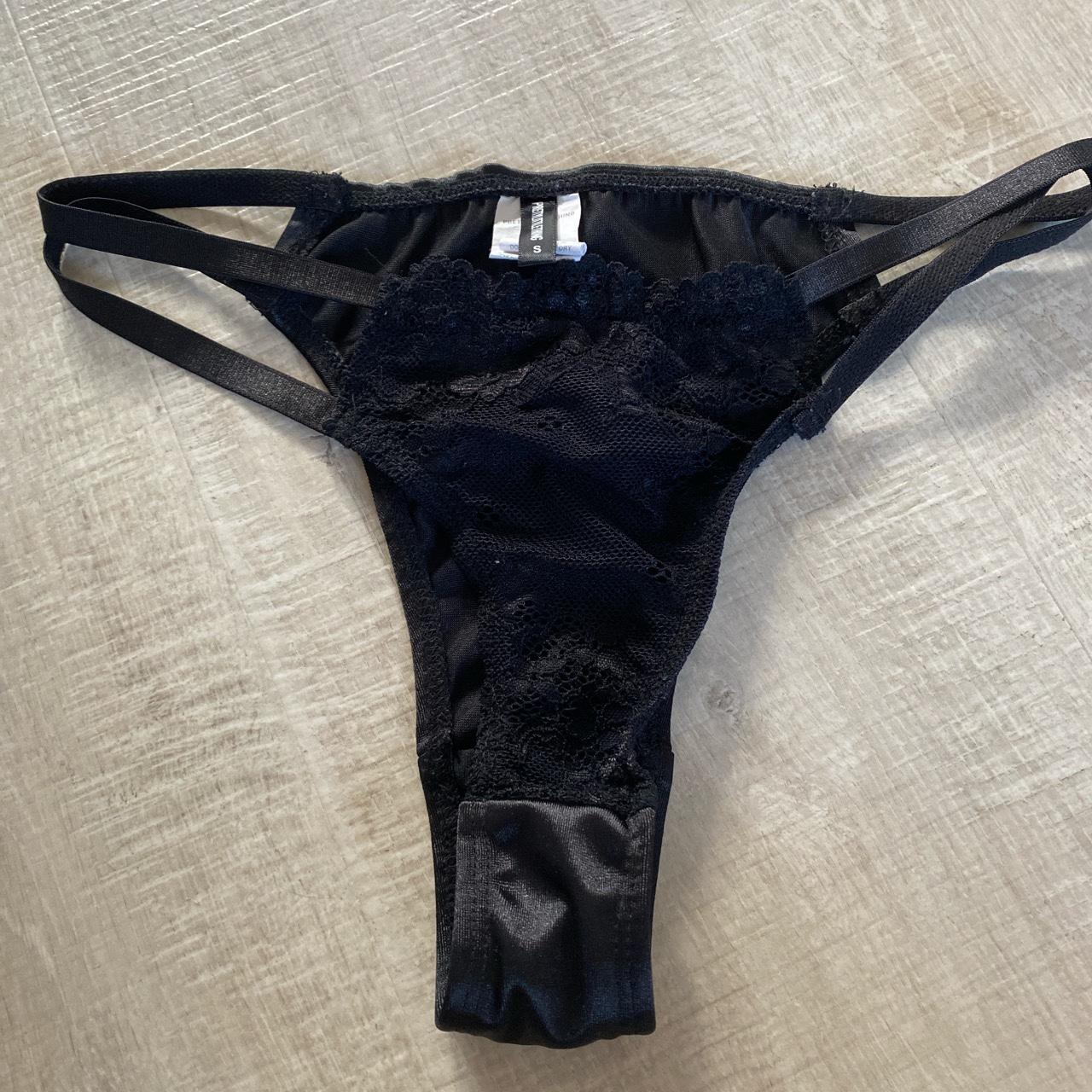 Brazilian laced thong Size S pretty little thing Once - Depop