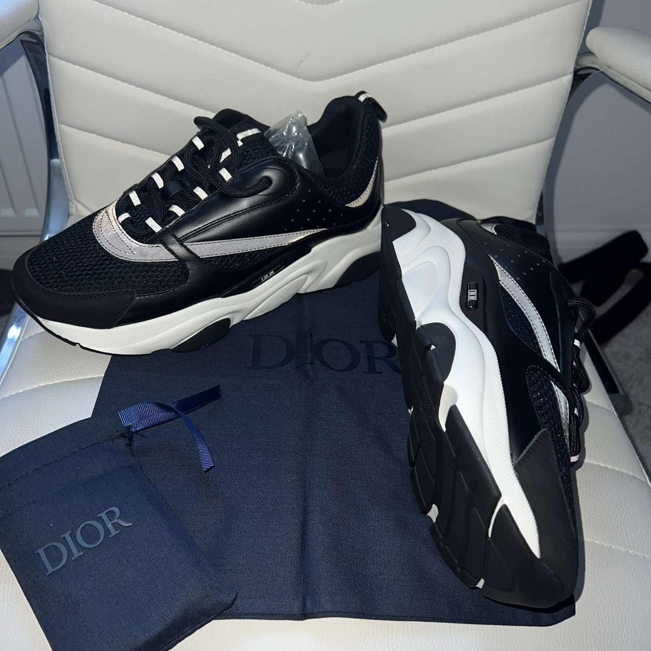 Dior b22 Size 9.5 Comes with bag and extra laces - Depop