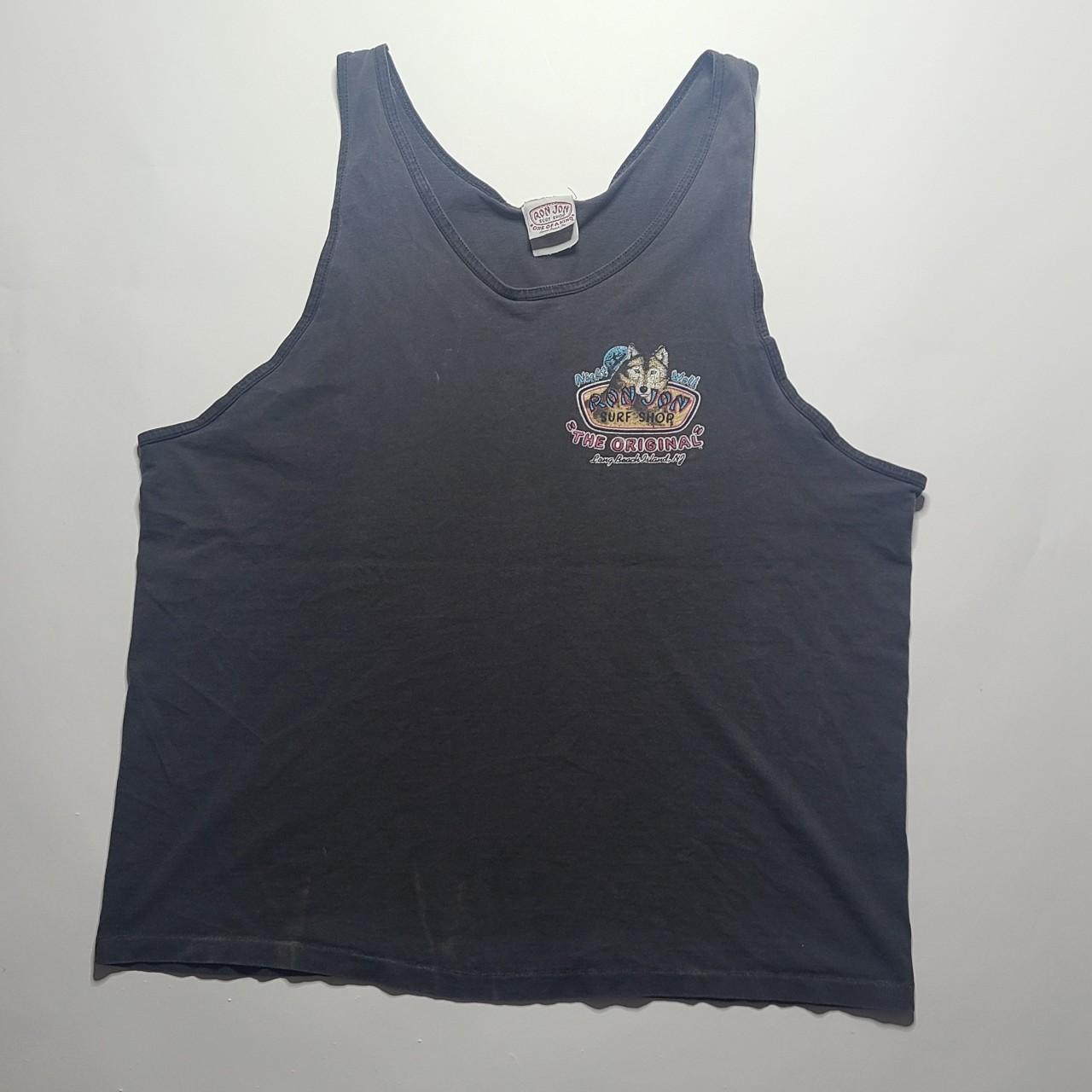 Vintage 90s Ron Jon tank tee sz XL L 29" W 24" - Depop