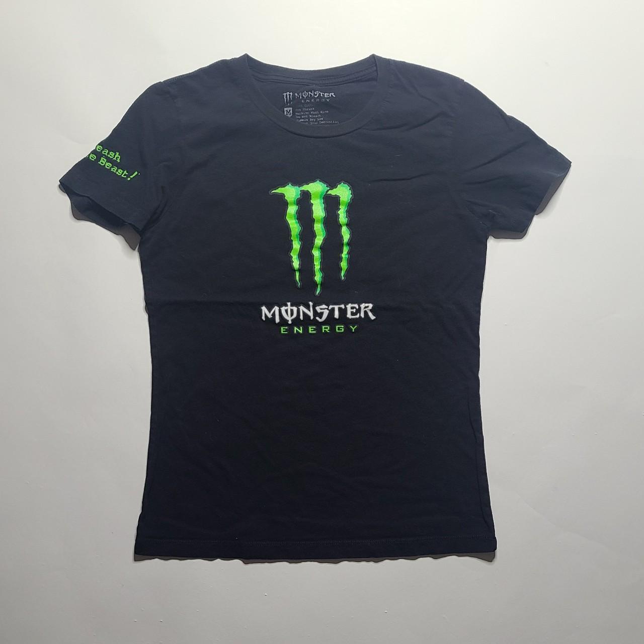 Monster Energy shirt sz M women's - Depop