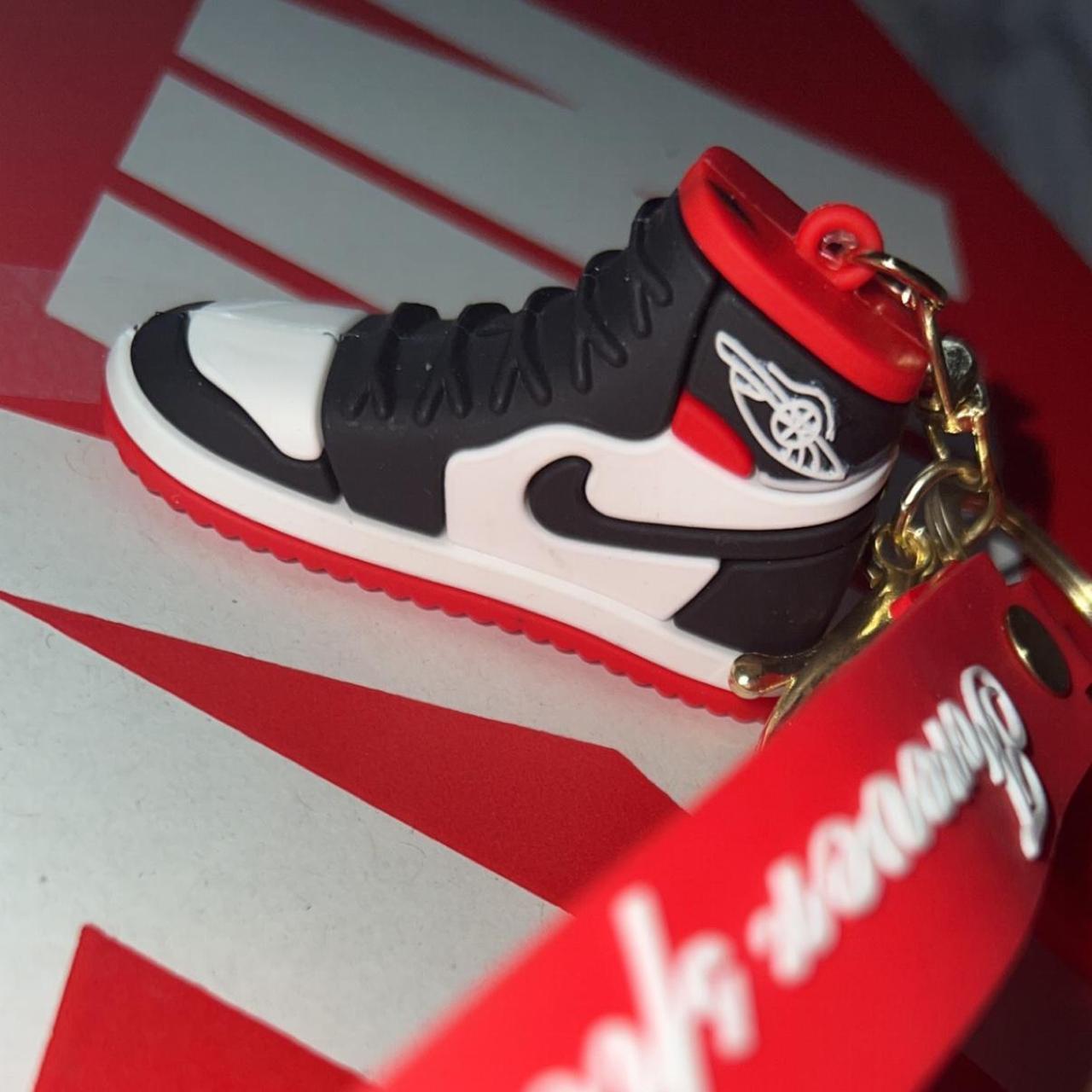 Nike Air Jordan 1 3D key rings, multiple colours.... - Depop