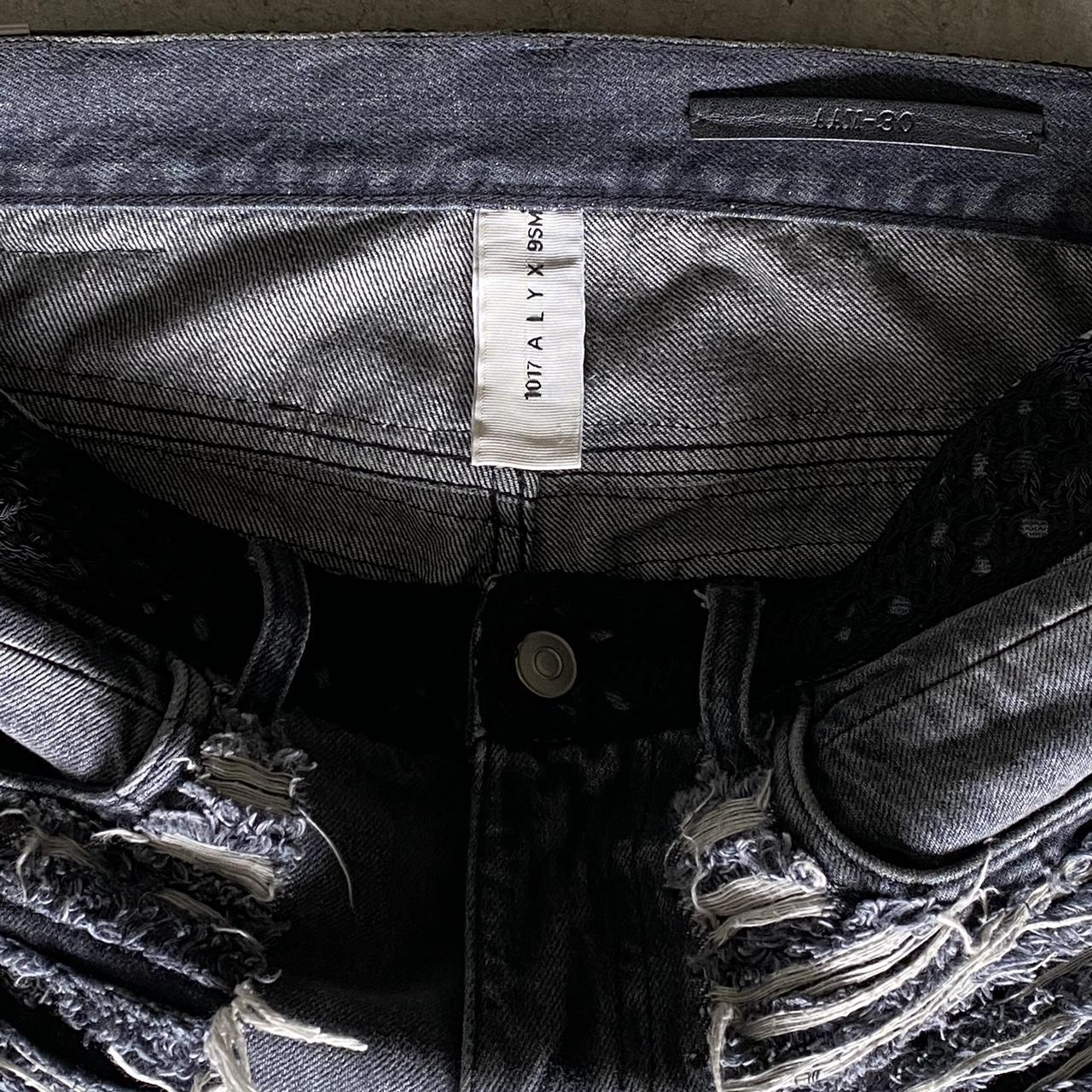 1017 ALYX STUDIOS x Blackmeans denim Size: 30 - Depop