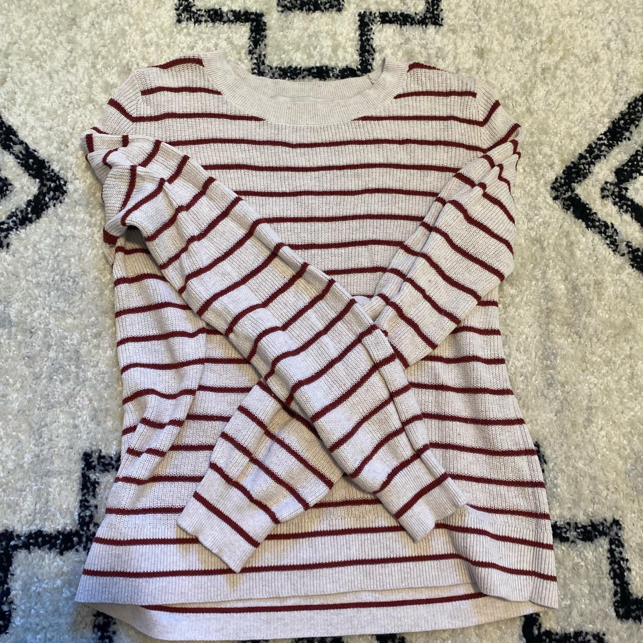 Loft striped sweater - Depop