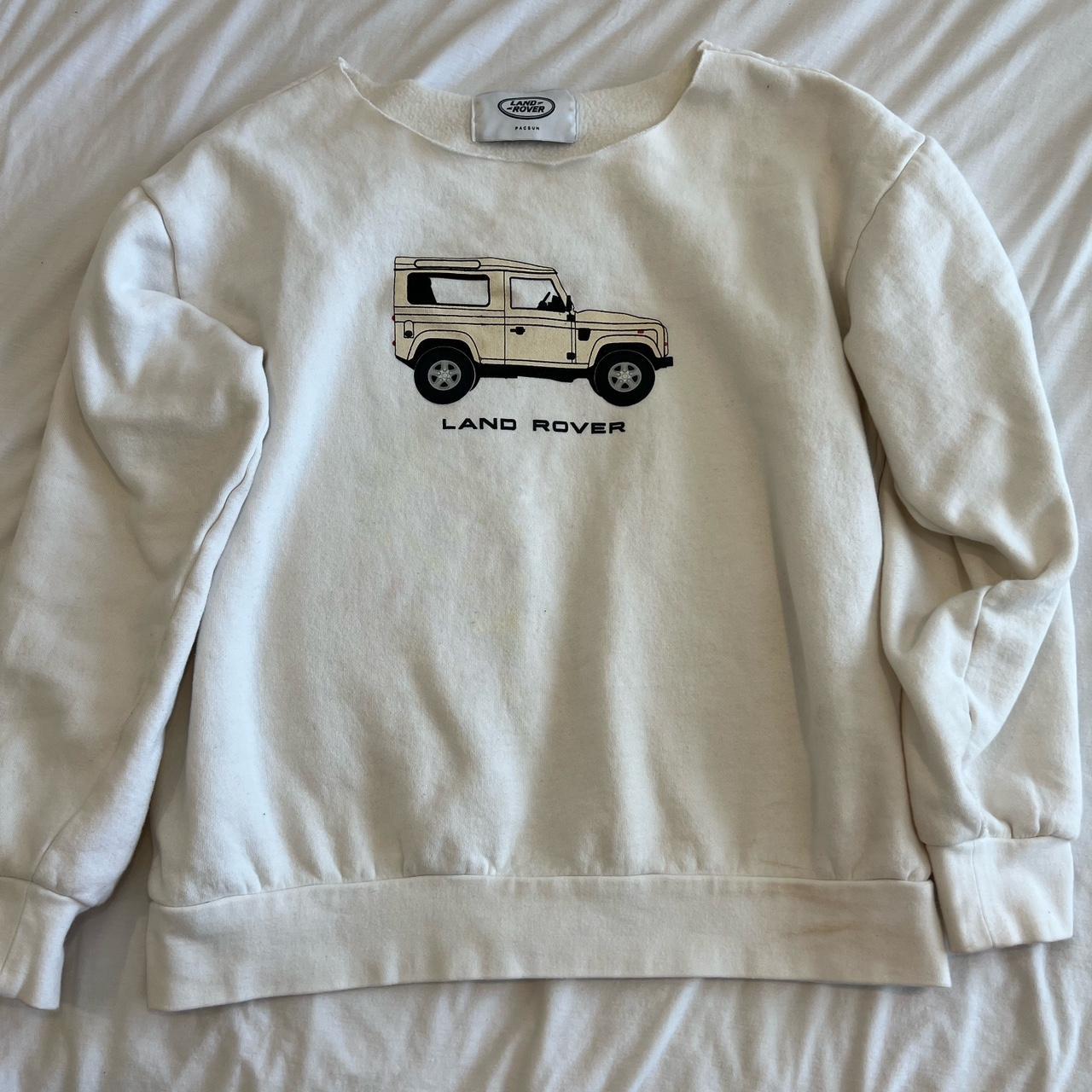 land rover crewneck!! super cute love this so so... - Depop