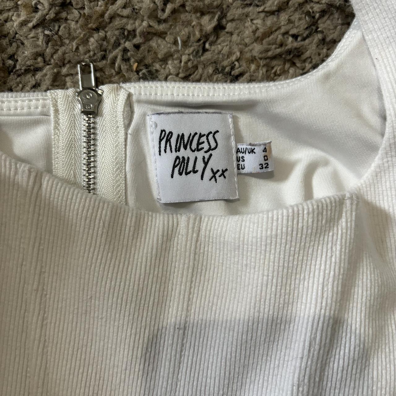 White Corset Princess Polly size 0 Like... - Depop