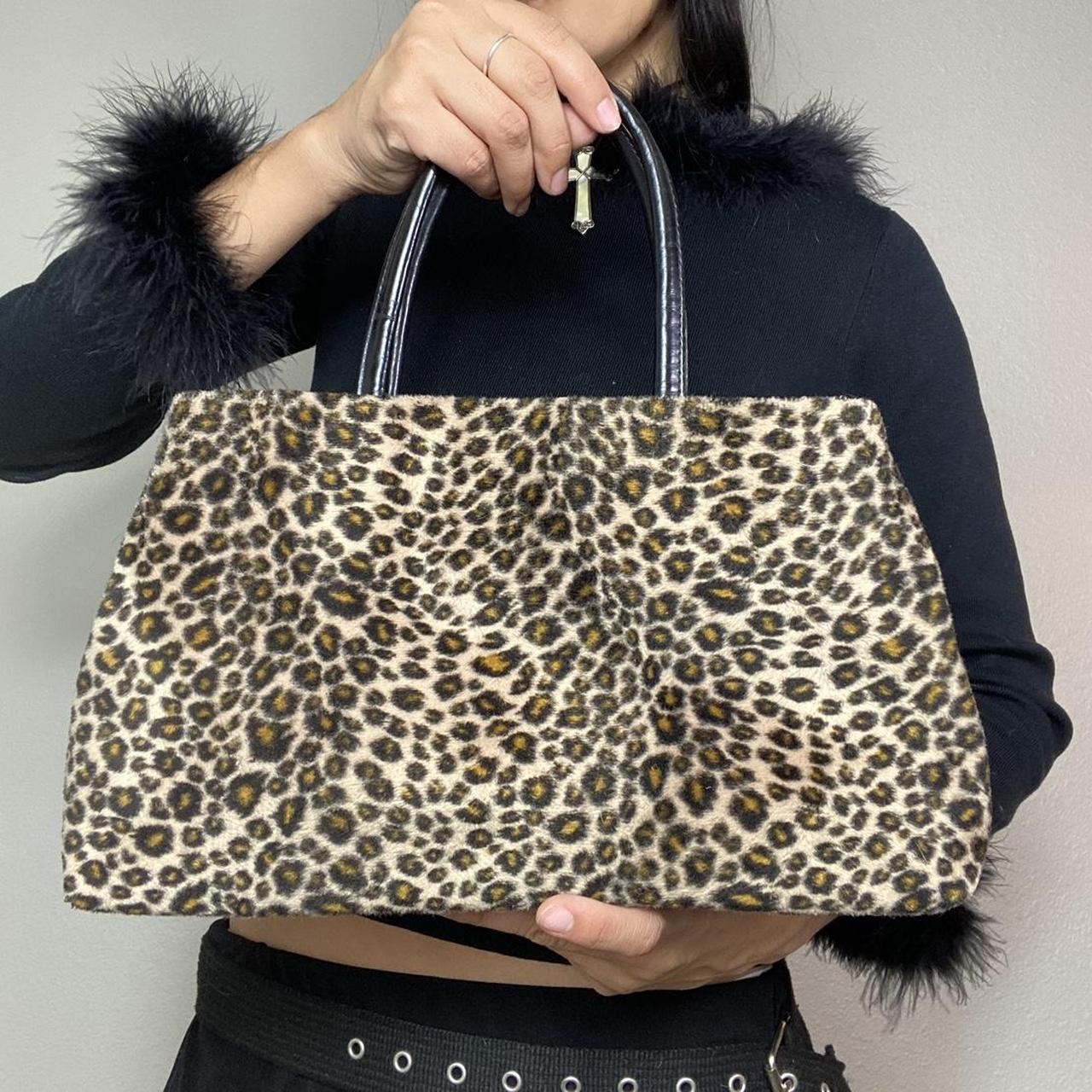 Y2K LEOPARD PRINT PURSE #purse #leopard #y2k #punk... | Depop