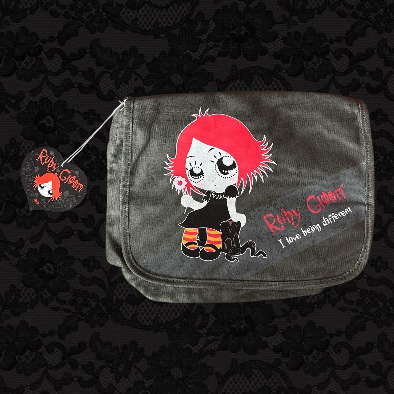 Ruby Gloom grey deadstock crossbody bag from doe... | Depop
