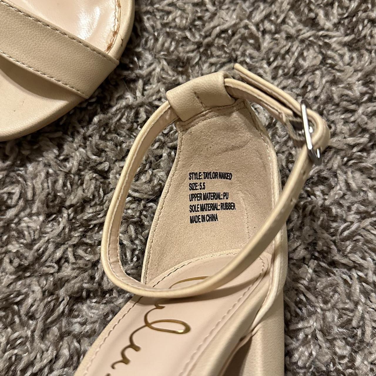 Lulus Taylor Naked Heel size 5.5 4 inch - Depop