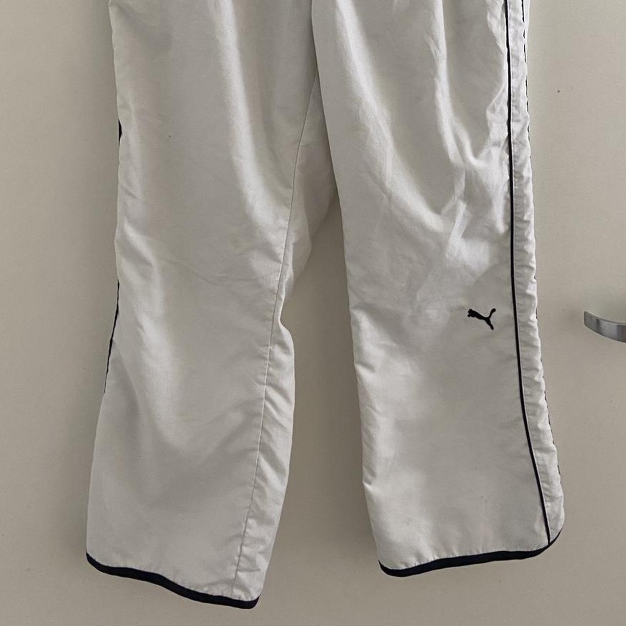 Puma Women's White Joggers-tracksuits | Depop