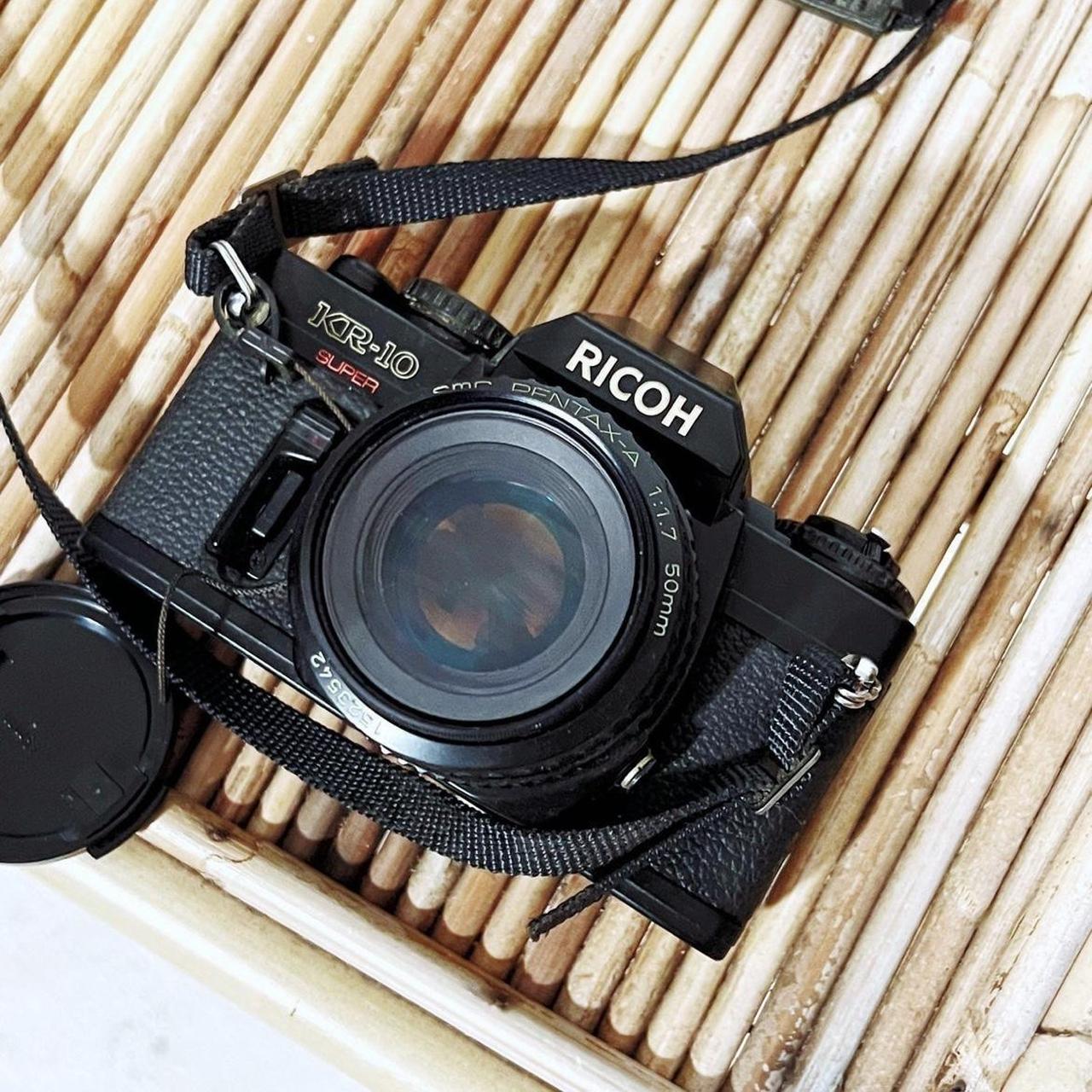 Vintage Ricoh KR 10 Super 35mm SLR Film Camera with... - Depop