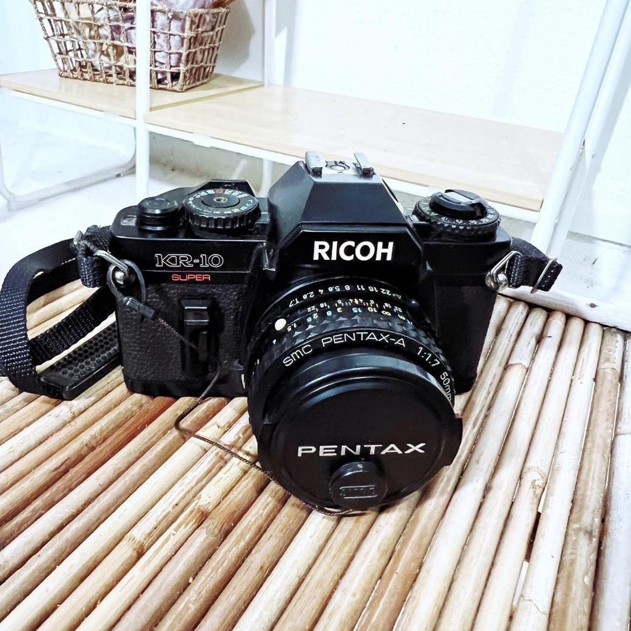 Vintage Ricoh KR 10 Super 35mm SLR Film Camera with... - Depop