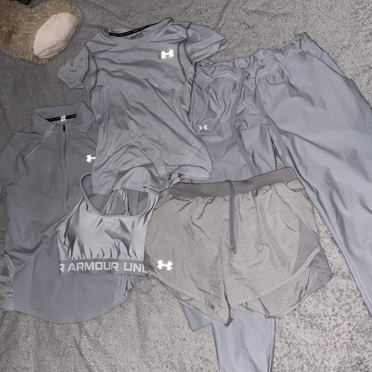 Under Armour full set tracksuit... - Depop