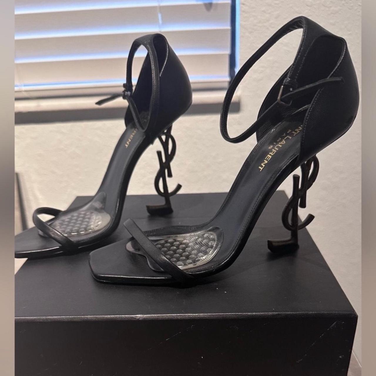 Black YSL high heels #highheels #YSL Size 38 1/2 | Depop