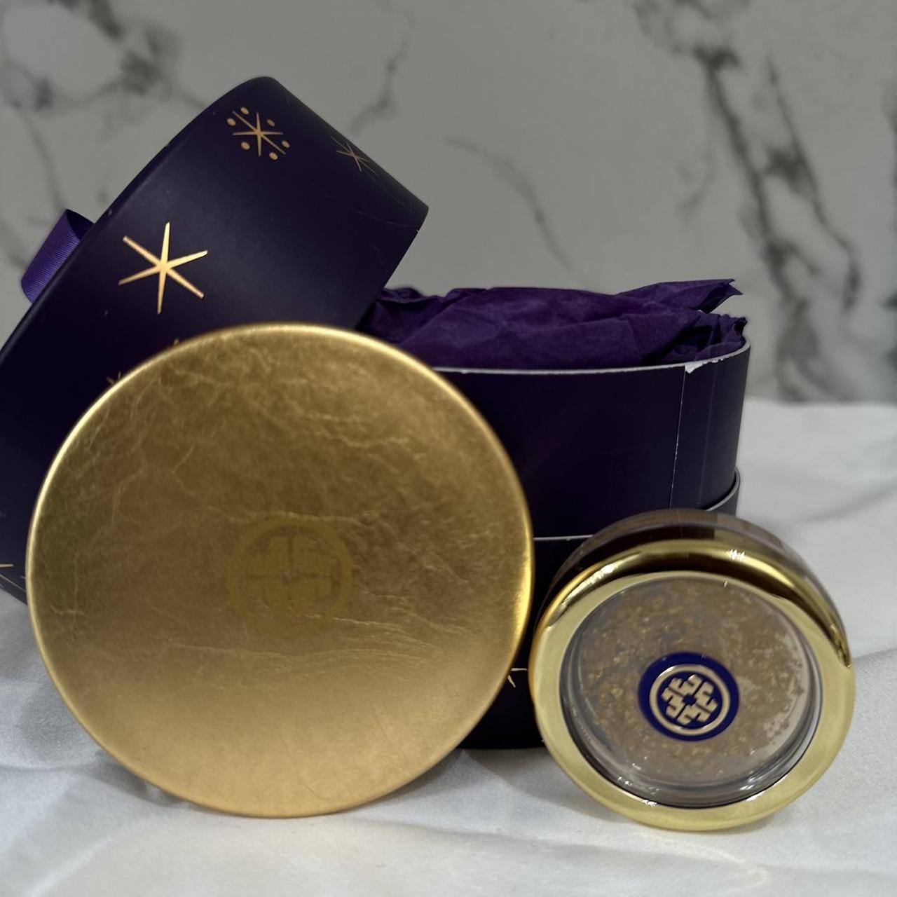 Tatcha Gold Spun Camellia Lip Balm + Gold Leaf... - Depop