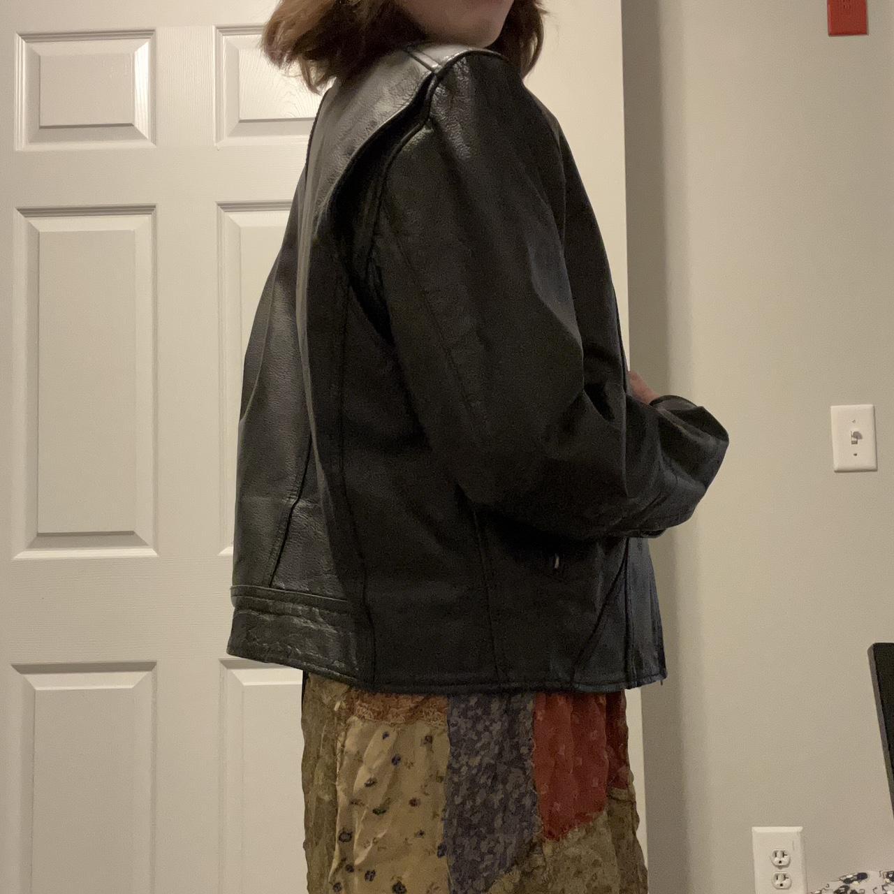 Designs by FMC Women's Black Jacket | Depop